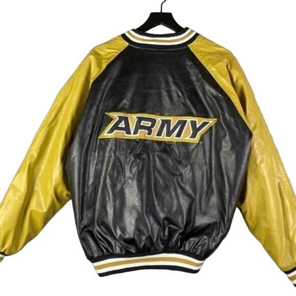 Steve | Jackets & Coats | Steve Barrys Mens Varsity Bomber Jacket Size ...